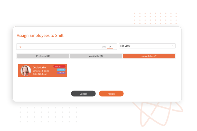 Scheduling and Rostering | WorkAxle Workforce Management