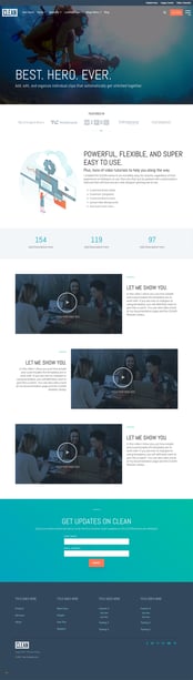 CLEAN Pro Theme by Helpful Hero