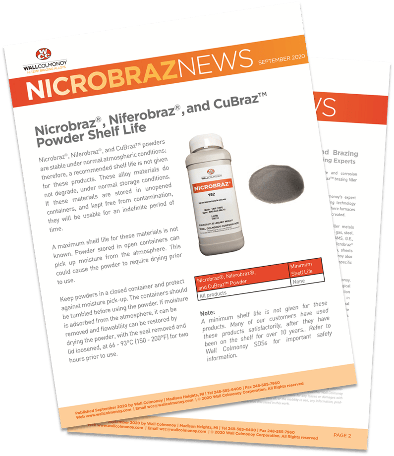 News - Wall Colmonoy