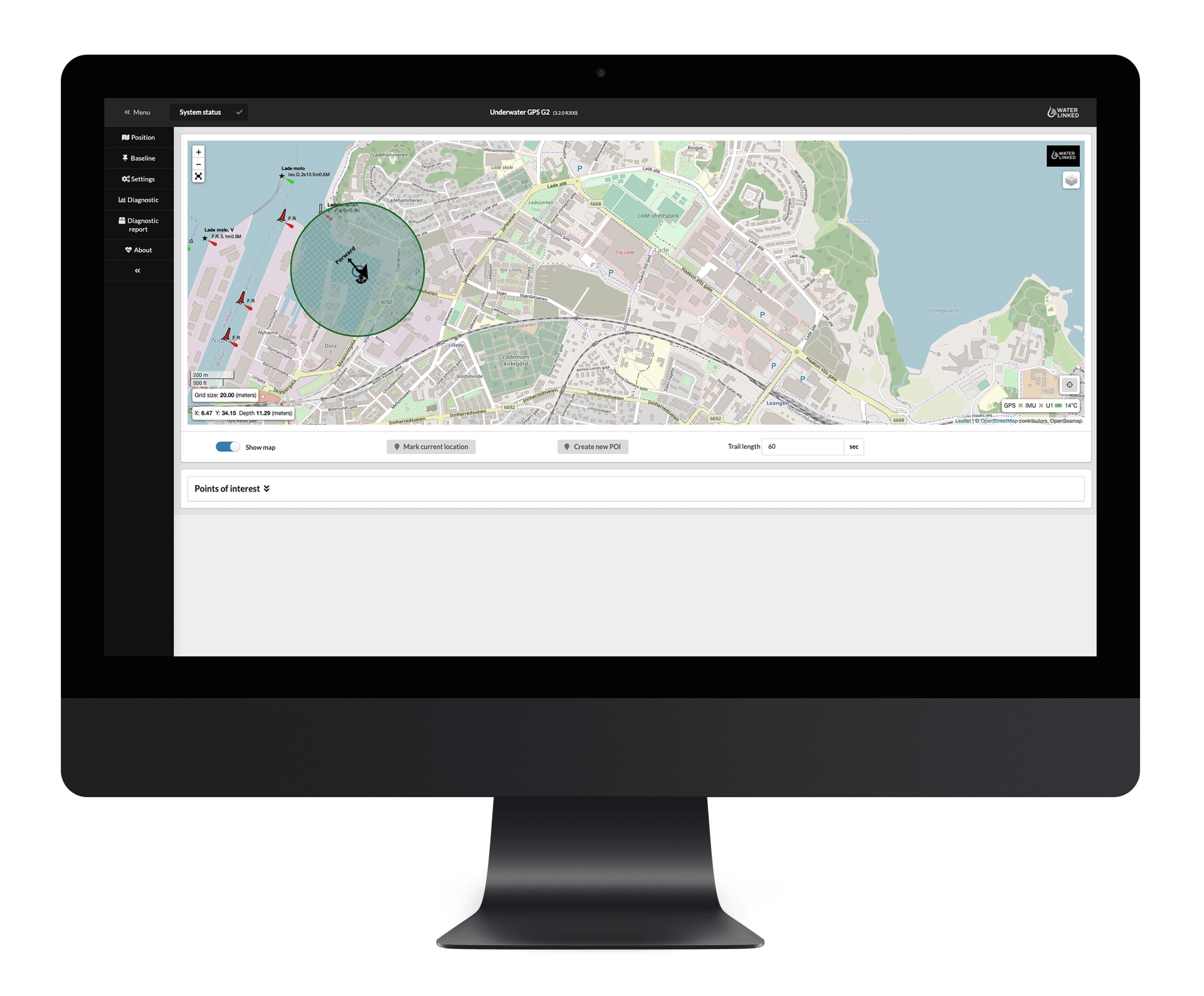 Underwater Navigation Sensors | Water Linked AS | Water Linked AS