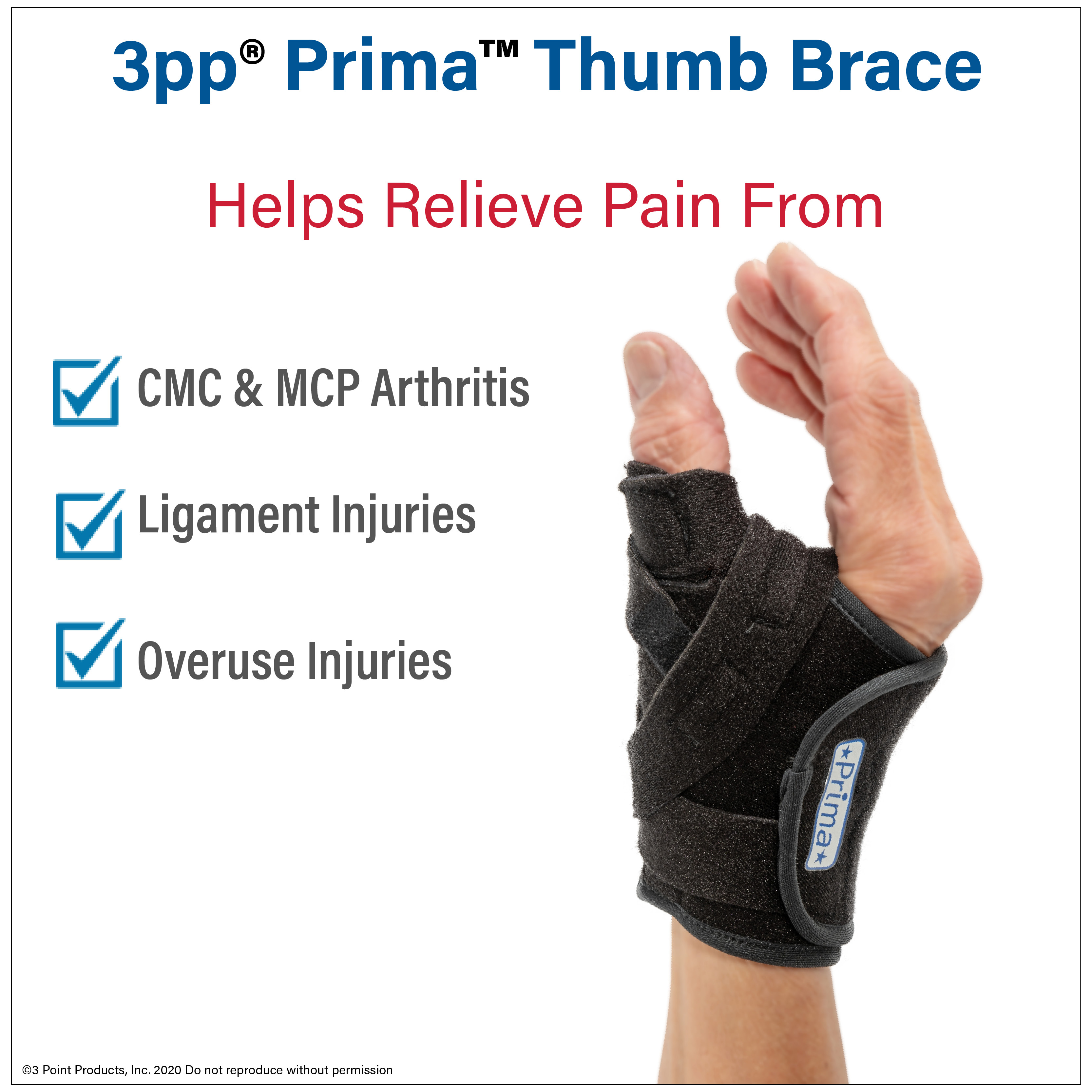 3pp Prima Thumb Brace