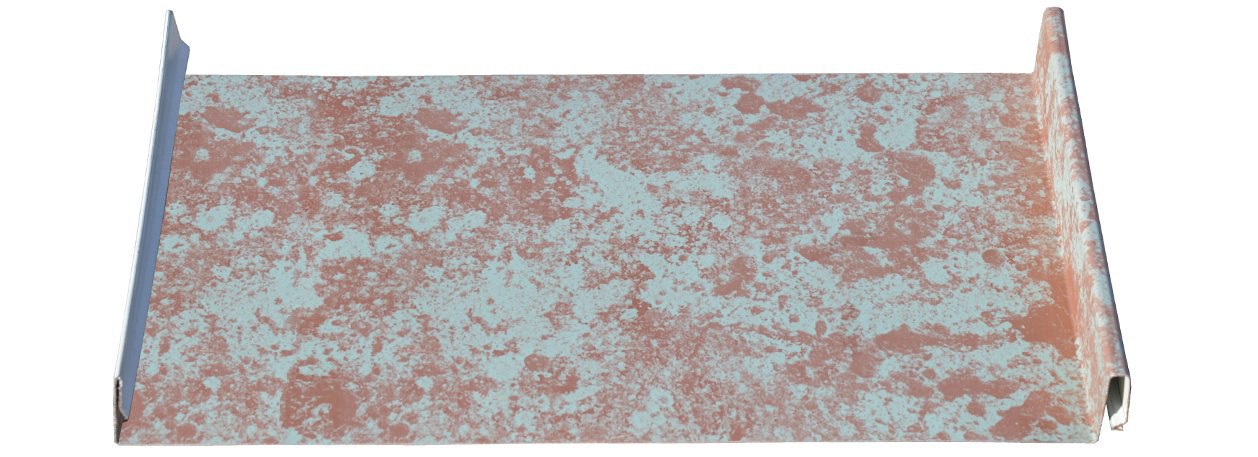 Aged Copper® Coil, Flats, Metal Roofing