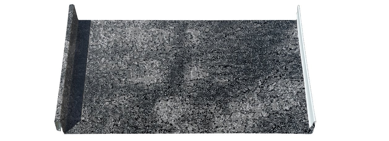 Blackened Steel Matte. Dull Blackened Steel Finish