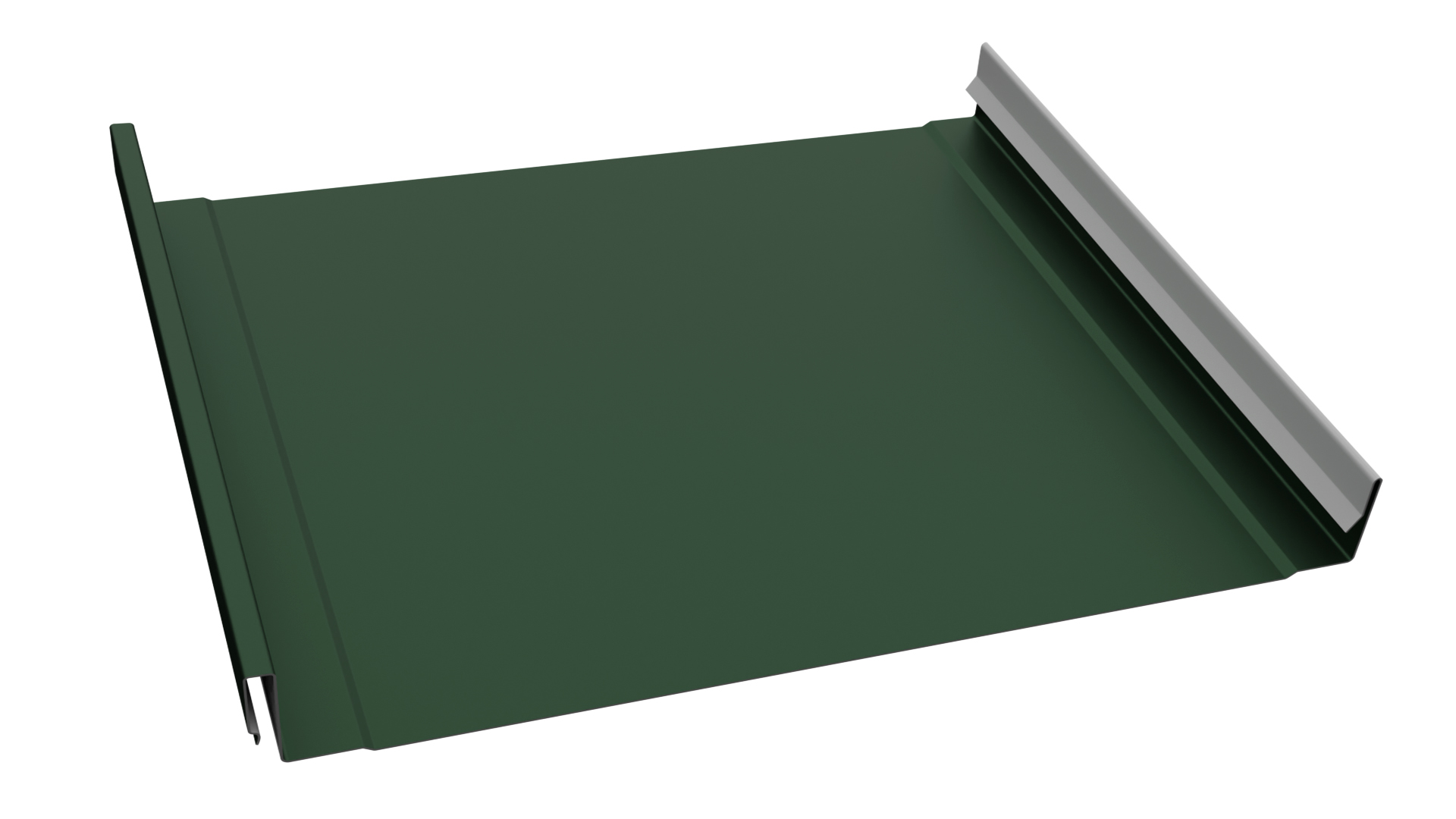 Metal Roofing, Siding, and Wall Panels in Classic Green