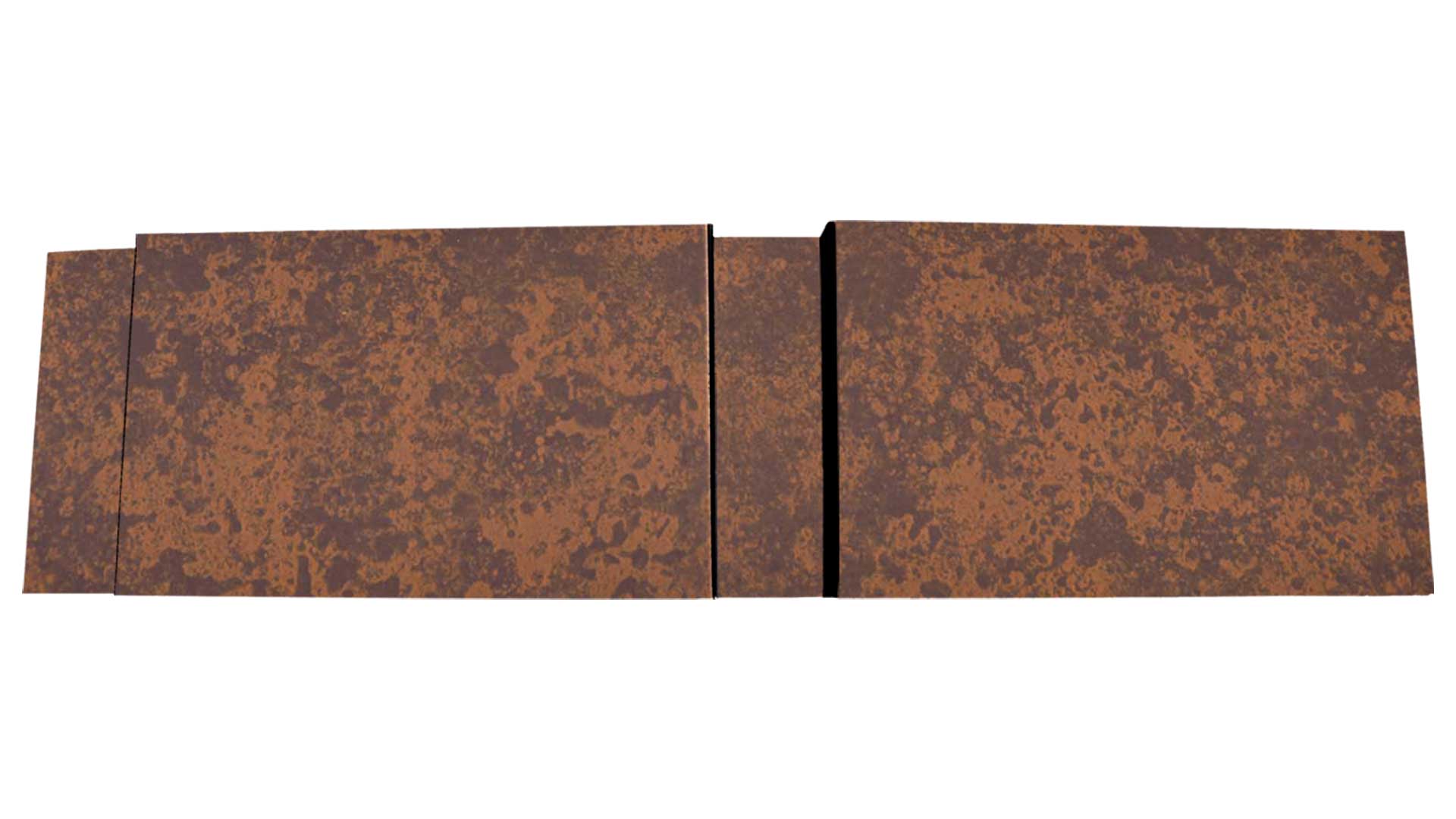 Fresh Rust® Metal Roof Panels - Painted To Look Like Real Rust