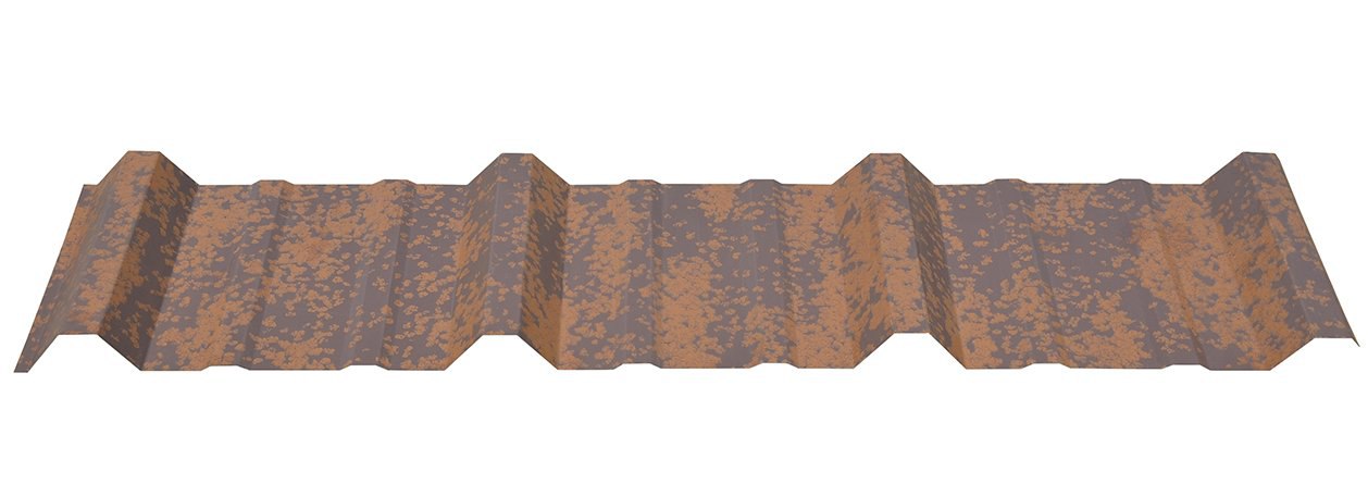 Iron Rust®. Painted Panel Designed To Look Like Aged Corten