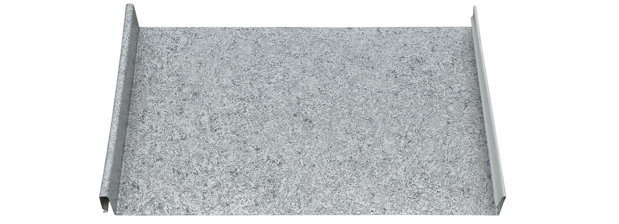 Metal Wall and Roof Panels In Weathered Zinc