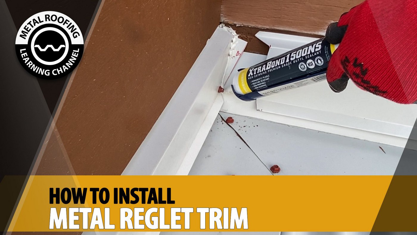 Part #WS-429 Reglet Flashing for Western Lock® Standing Seam