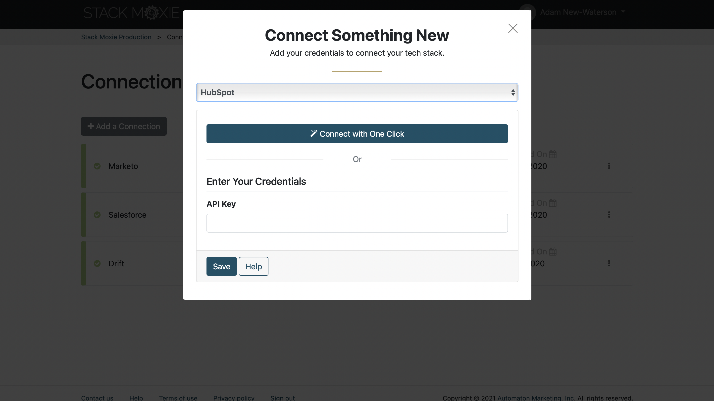 Stack Moxie HubSpot Integration | Connect Them Today