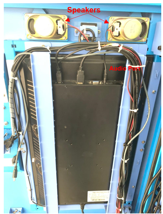 Kiosk Audio: Speakers and Amplifier