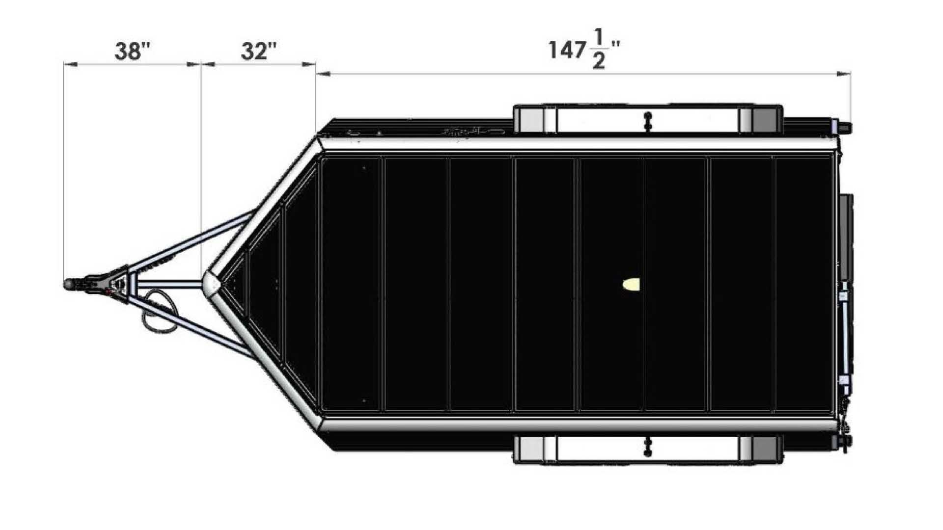 Frontier Trailers 14'7" HORSE TRAILERS Leonard Truck & Trailer, Inc., Ohio