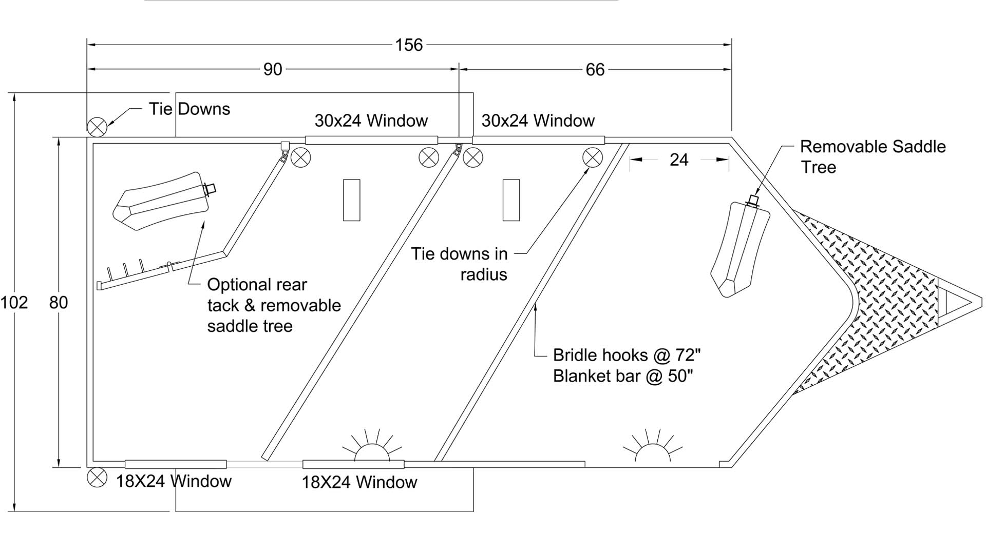 Frontier Trailers 2 HORSE TRAILERS Leonard Truck & Trailer, Inc., Ohio