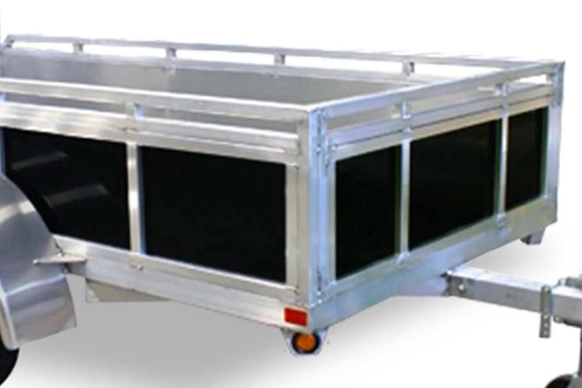 SSR 20" Side Wall Open Aluminum Utility Trailers: High Country