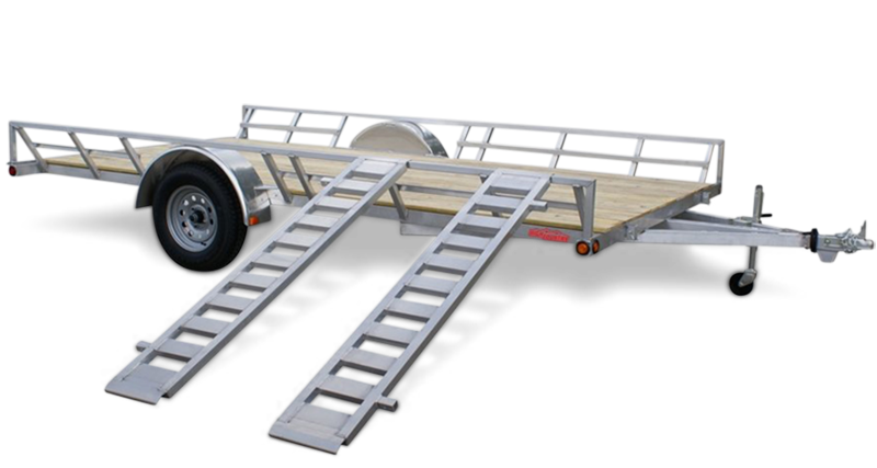 83" Wide Open All-Aluminum ATV Trailers: High Country Trailers