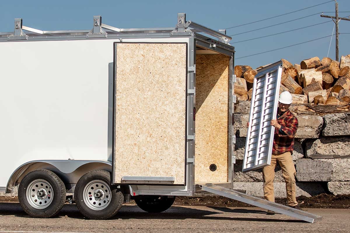 Enclosed All-Aluminum Cargo Trailers by Mission Trailers
