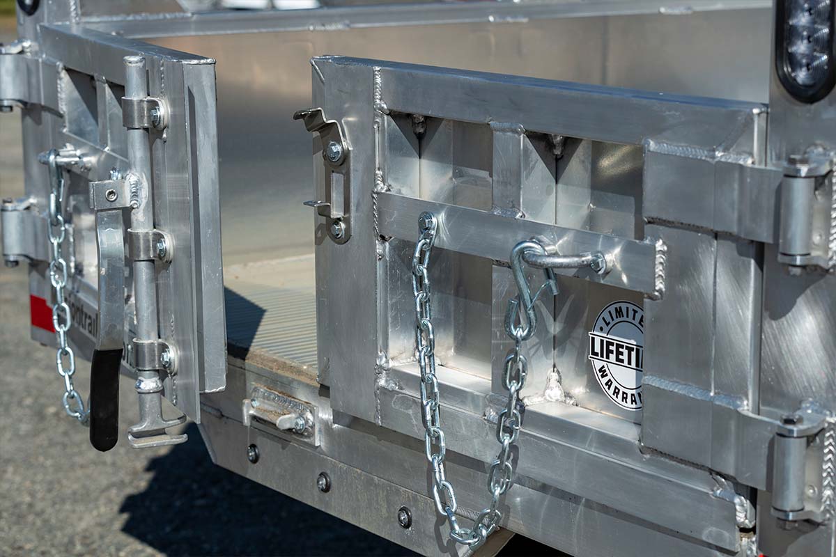 All-Aluminum Homeowner Dump Trailers by Mission Trailers