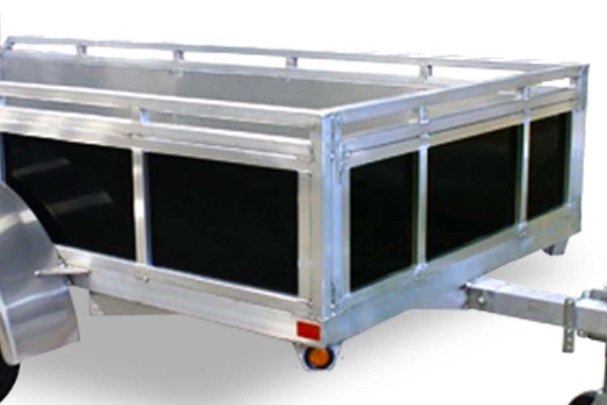 All-Aluminum Fixed Side SSR Open Utility Trailers by Mission Trailers