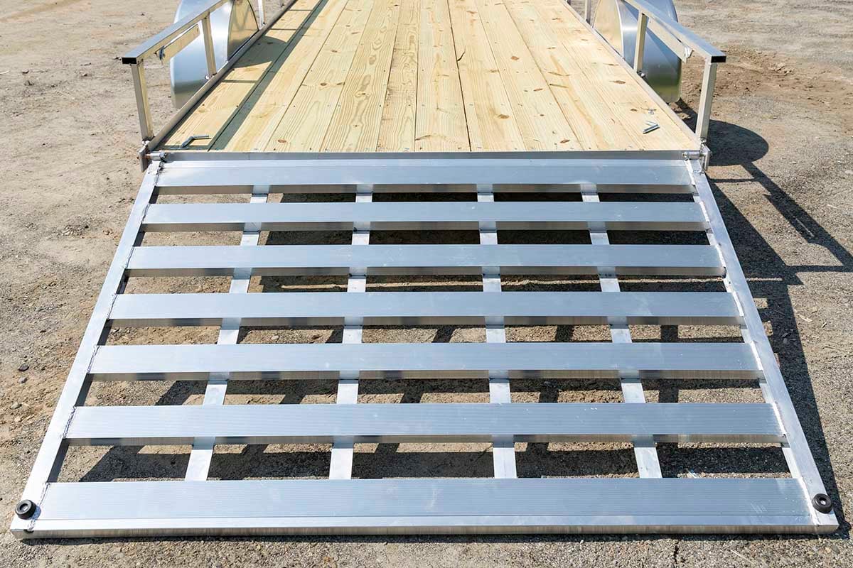 All-Aluminum Fixed Side SSR Open Utility Trailers by Mission Trailers