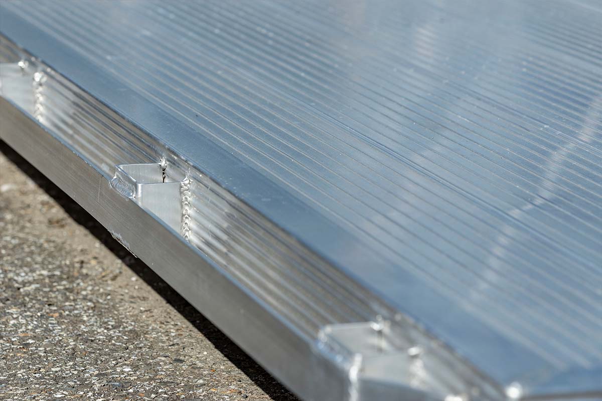 All-Aluminum Open Deckover Utility Trailers by Mission Trailers