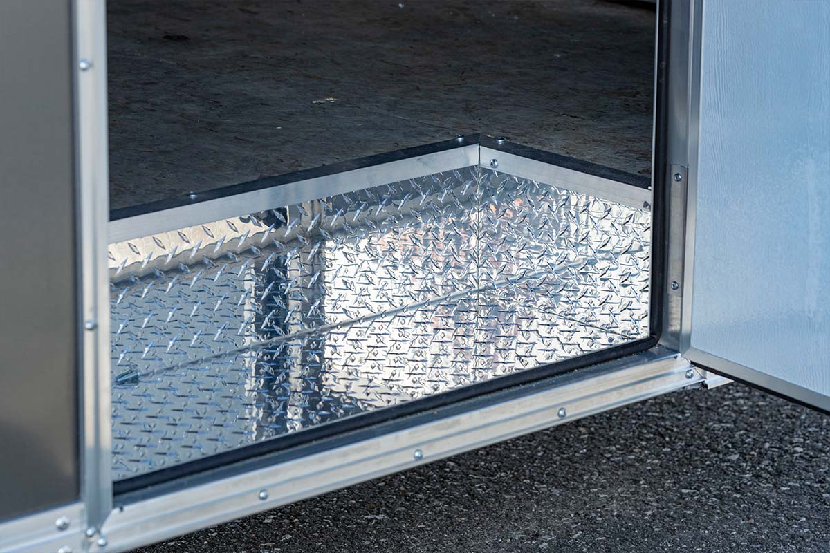 Enclosed Aluminum All-Sport Snowmobile Haulers by Mission Trailers