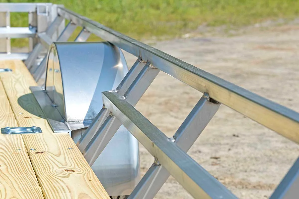 Polaris 83" Wide Open ATV Trailers - All Aluminum, Angled Side Rails