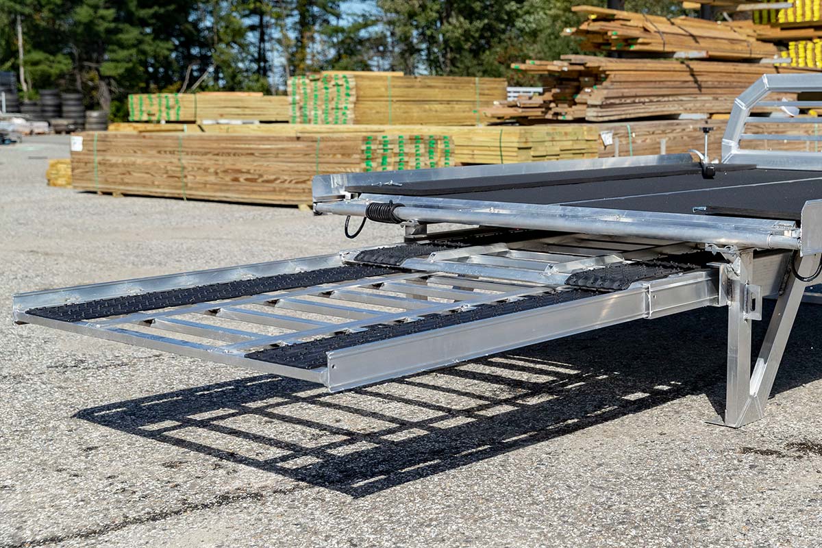Polaris Sport Decks - Aluminum Sled Deck for Truck w/Telescoping Ramps