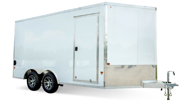 Enclosed 8.5' Wide Cargo Trailers - Stealth Trailers All Aluminum