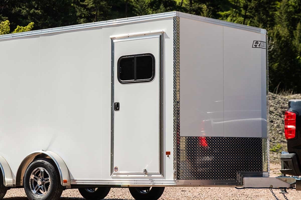 7.5' Wide UTV/Side by Side Enclosed Aluminum Trailers by Xpress
