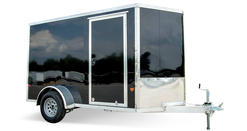 5' - 6' Wide Enclosed Cargo Trailers: Xpress All-Aluminum Trailers